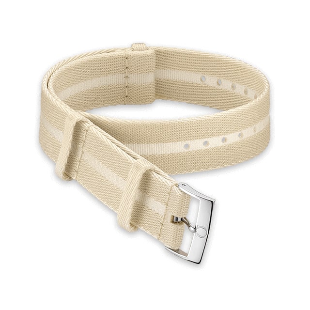 Omega Nato Strap Beige - Urmaker Næss